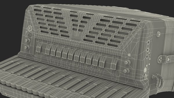modelo 3d Acordeón Digital Roland FR3-X - TurboSquid 2065269