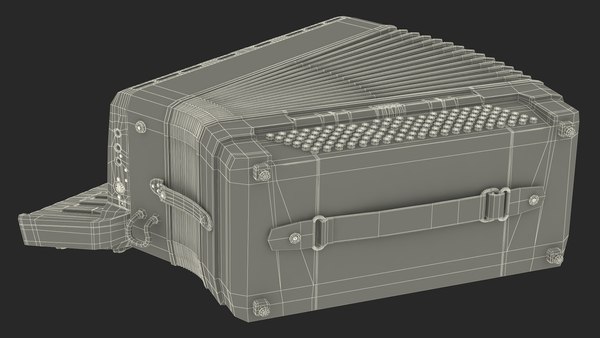 modelo 3d Acordeón Digital Roland FR3-X - TurboSquid 2065269