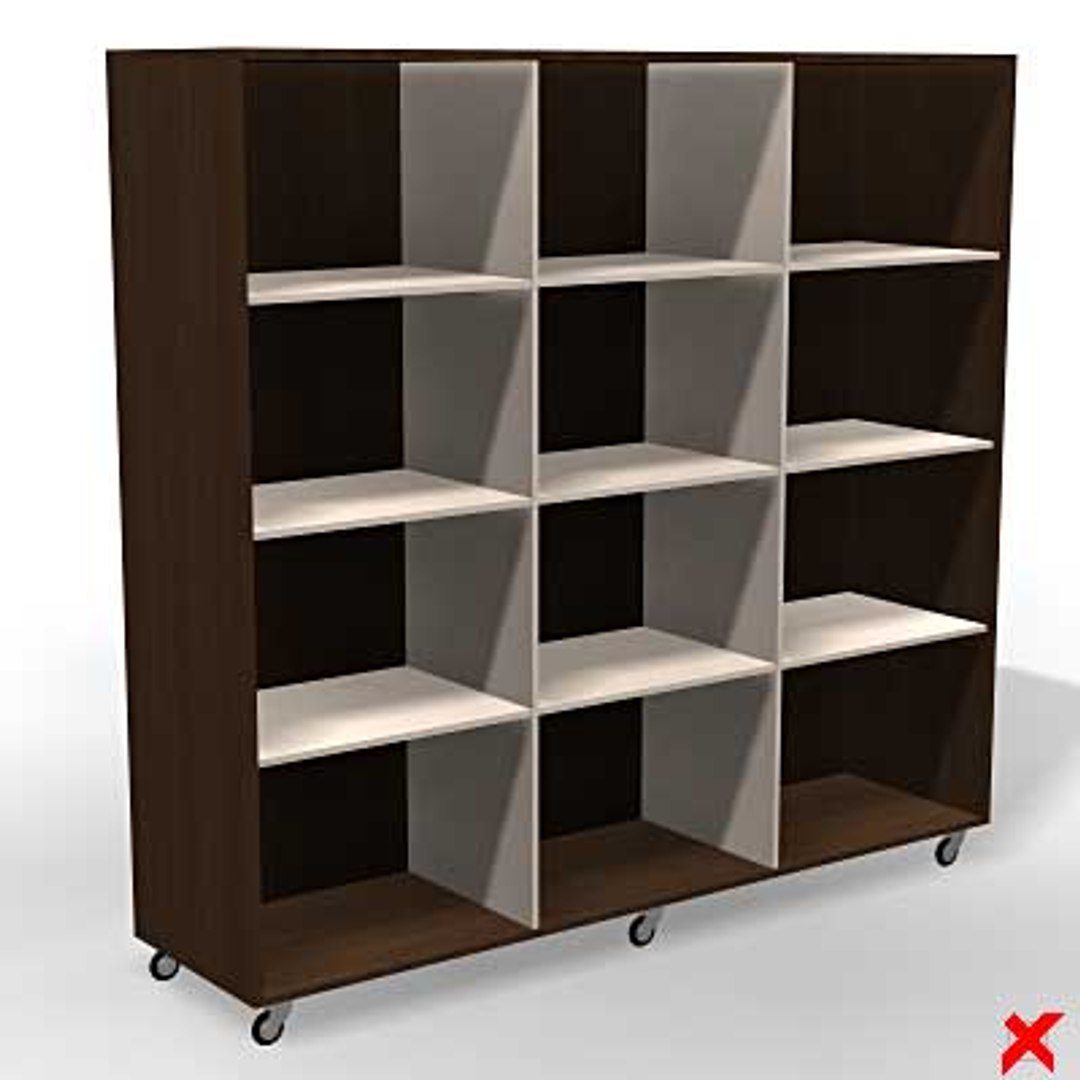 shelves 3d model
