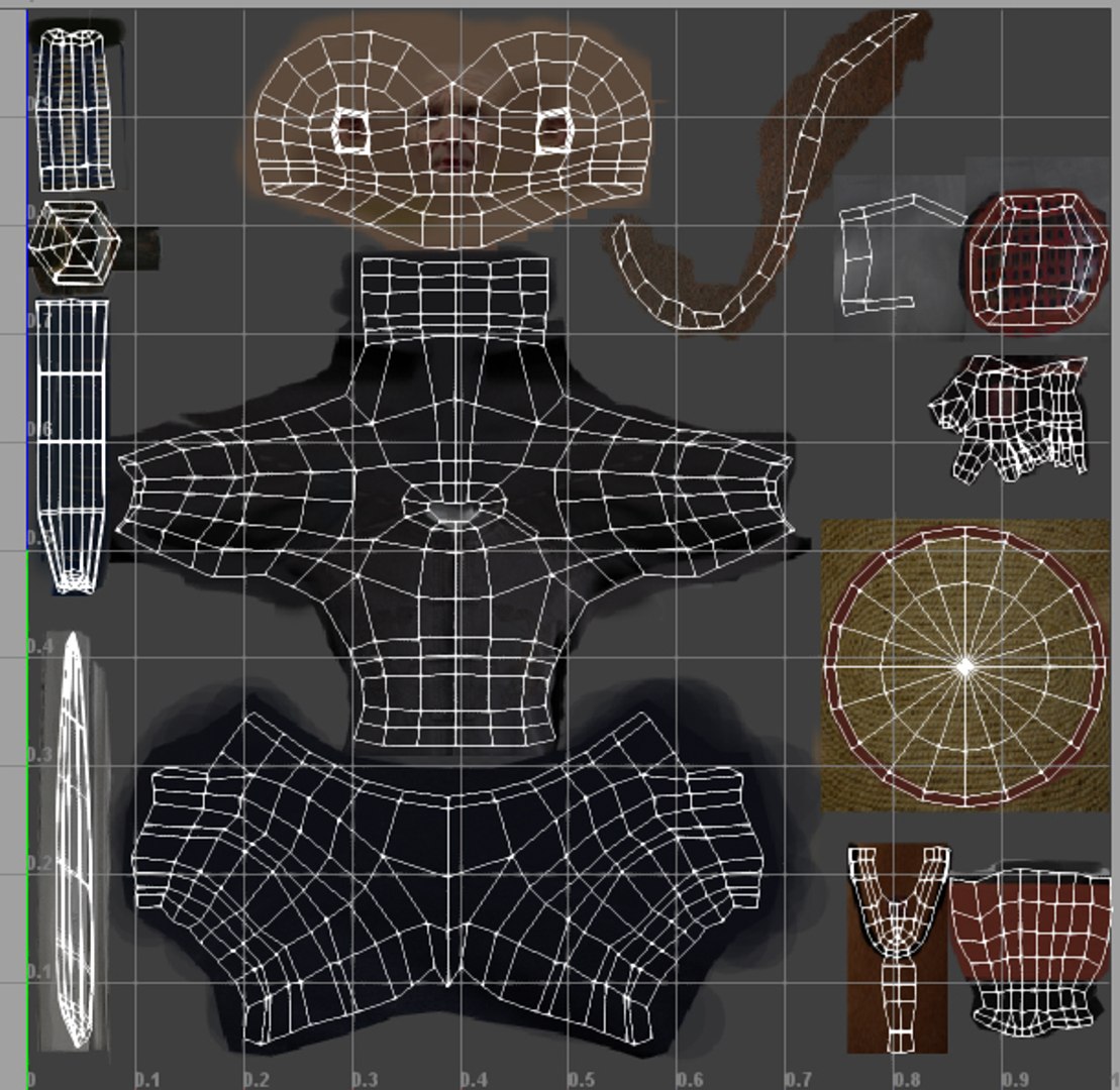 Free Character Samurai 3d Model