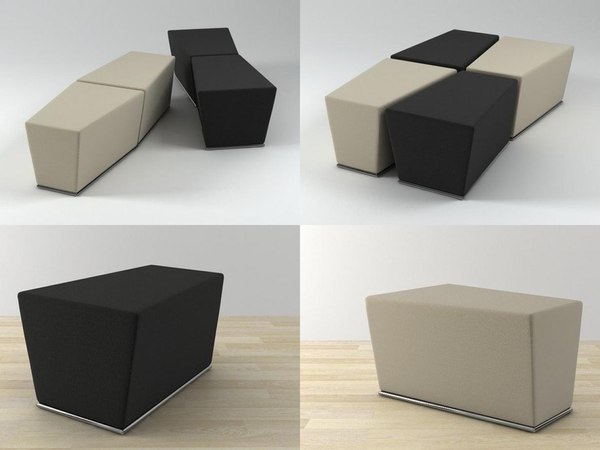 Sillas Puff SketchUp Modelos para Descargar | TurboSquid