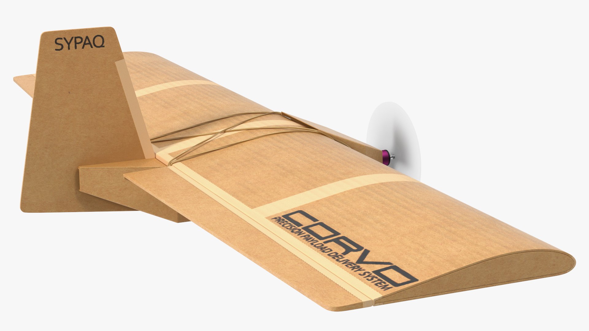 3D Cardboard Drone SYPAQ Flying Model - TurboSquid 2157857