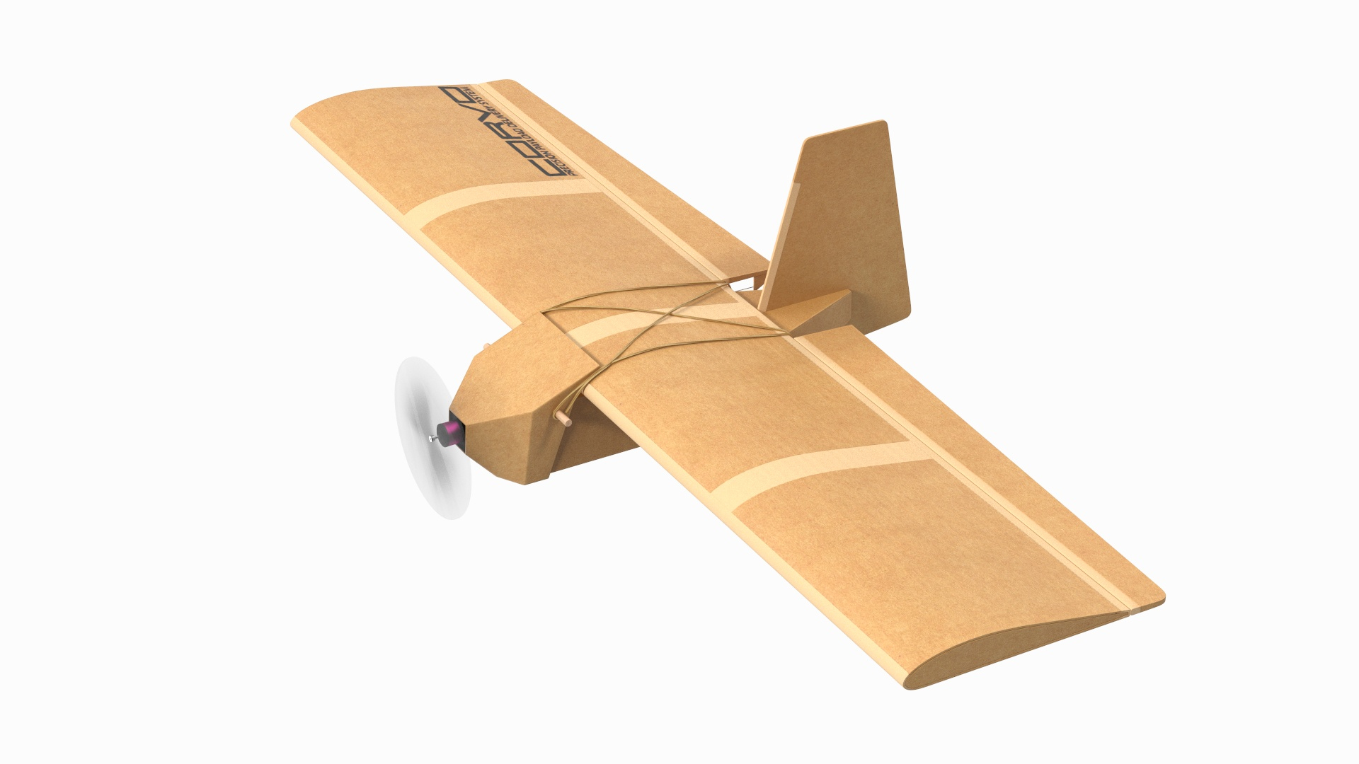 3D Cardboard Drone SYPAQ Flying Model - TurboSquid 2157857