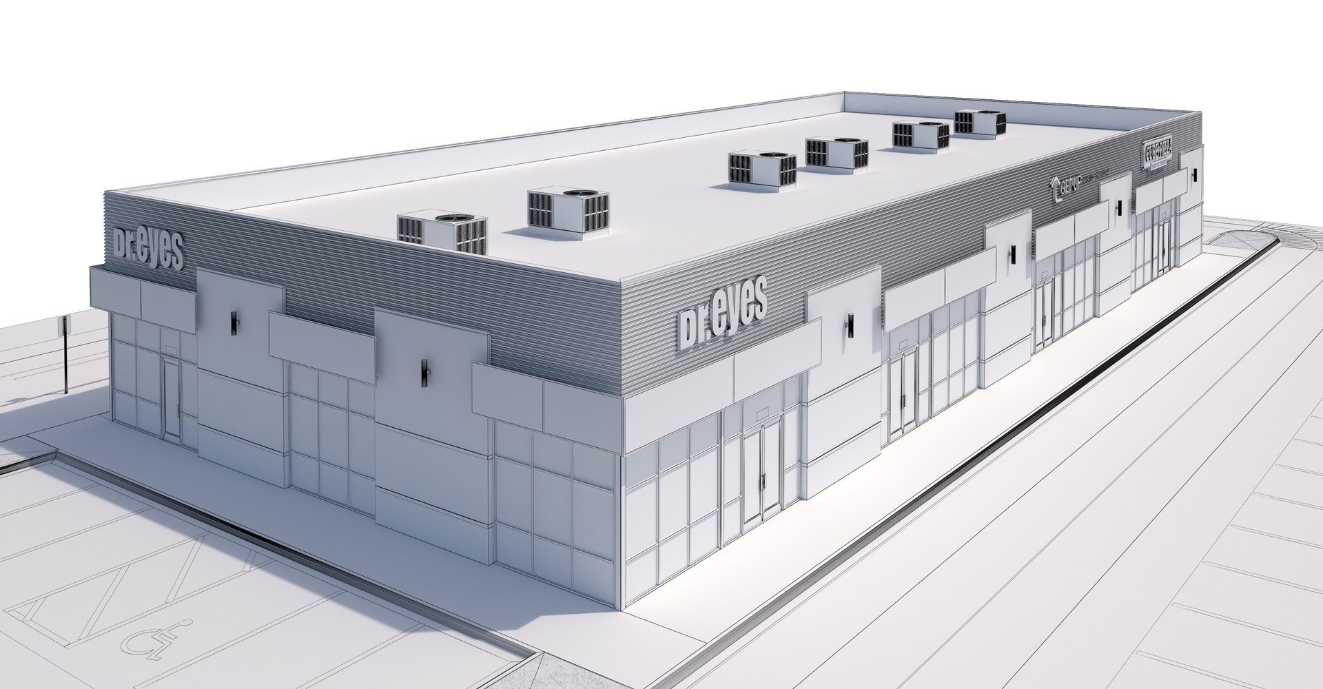 3D retail store model - TurboSquid 1671845