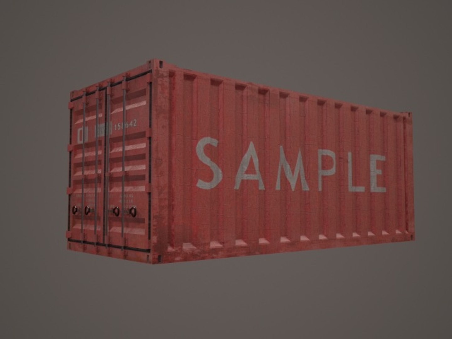 3d model container