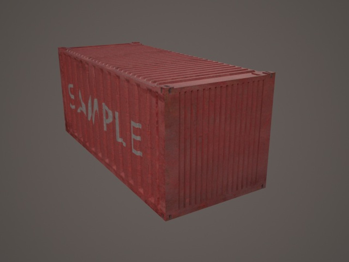 3d model container