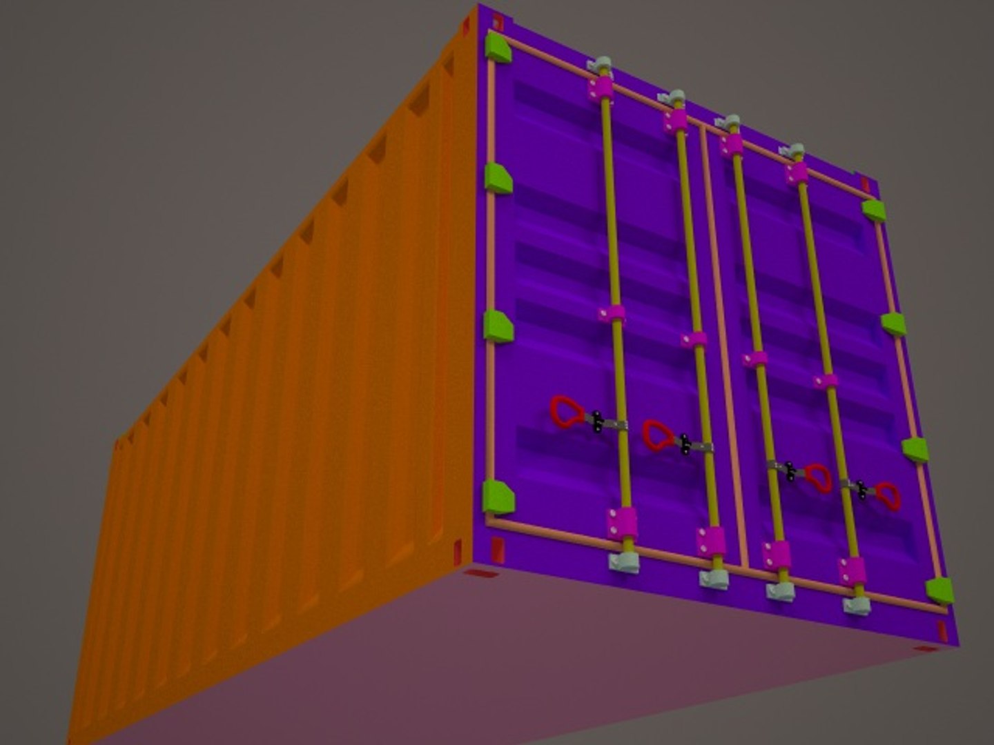 3d model container
