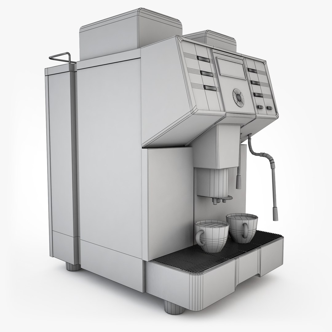 Coffee Machine 3d Model