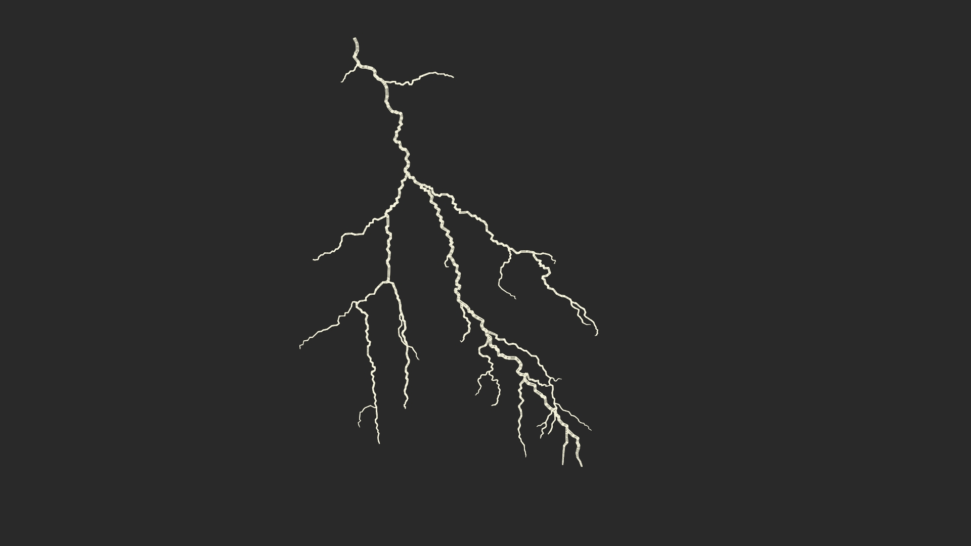 3D Cartoon Thunderbolt - TurboSquid 2288088