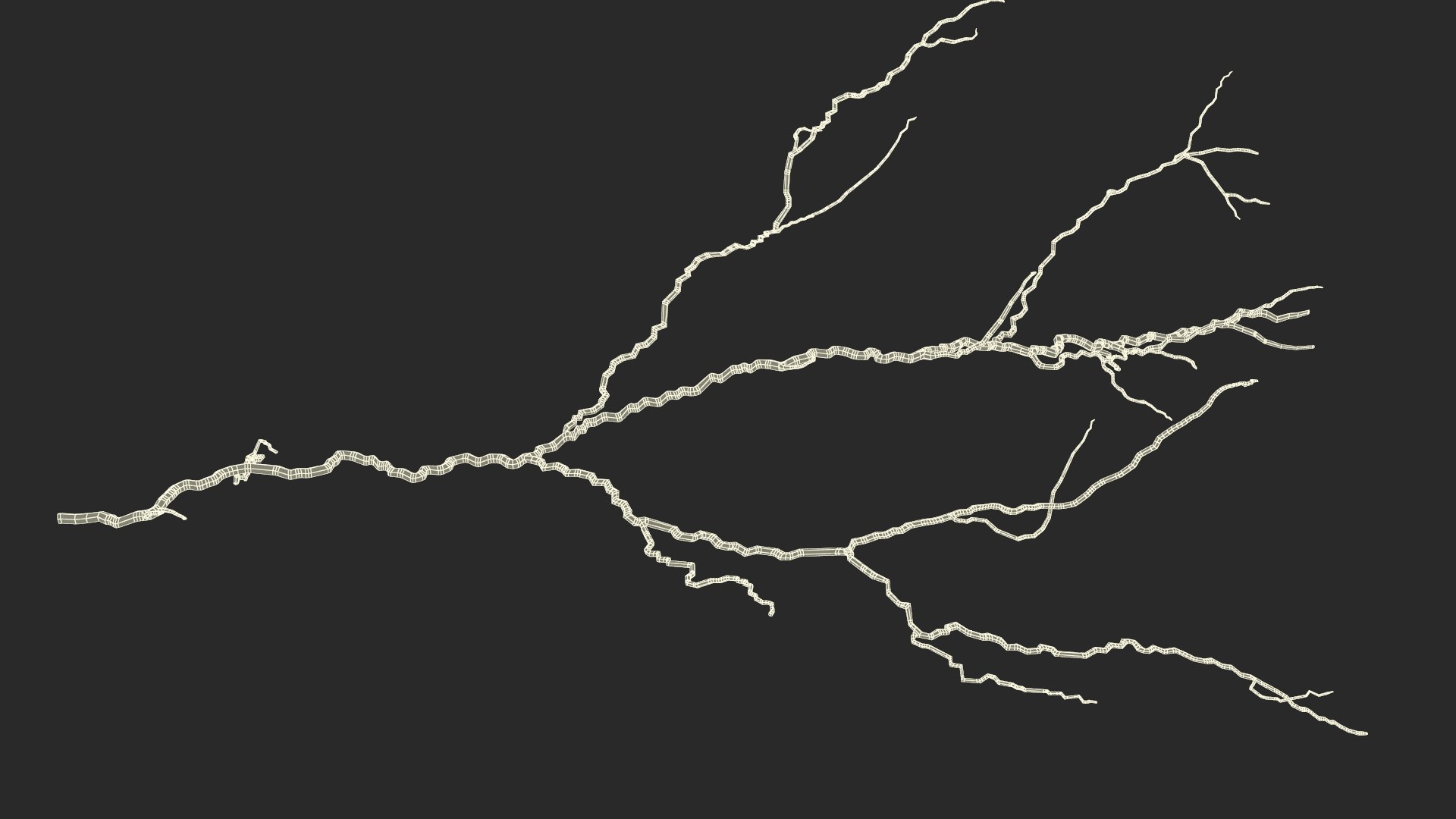 3D Cartoon Thunderbolt - TurboSquid 2288088