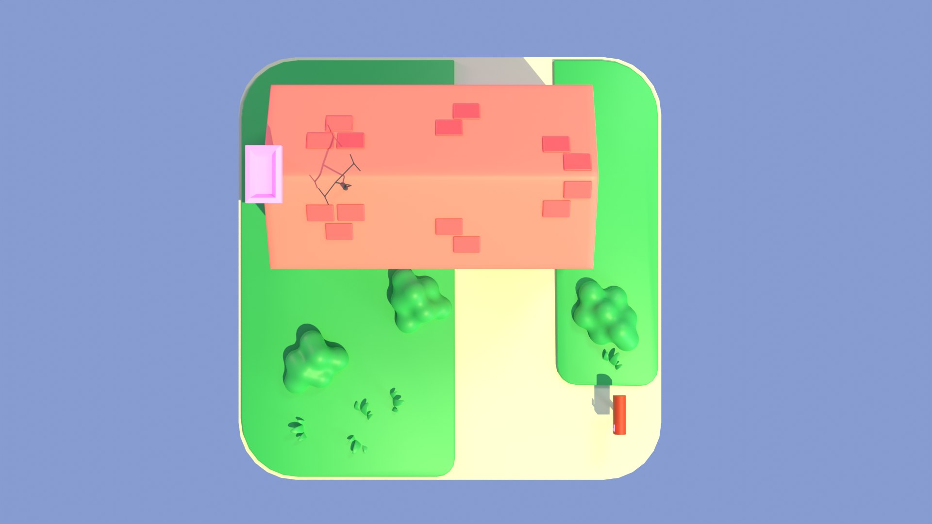 Stylised house 3D model - TurboSquid 2176504