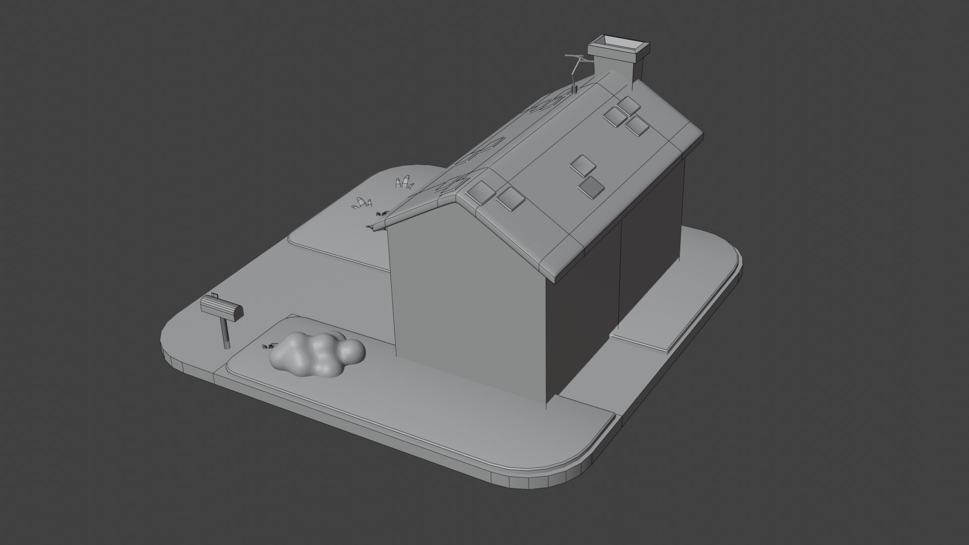 Stylised house 3D model - TurboSquid 2176504