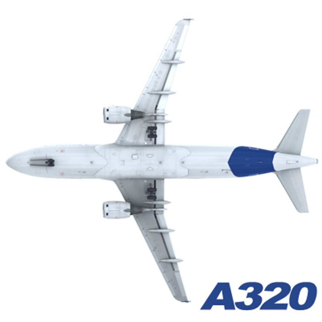 Airbus A320 3d Model