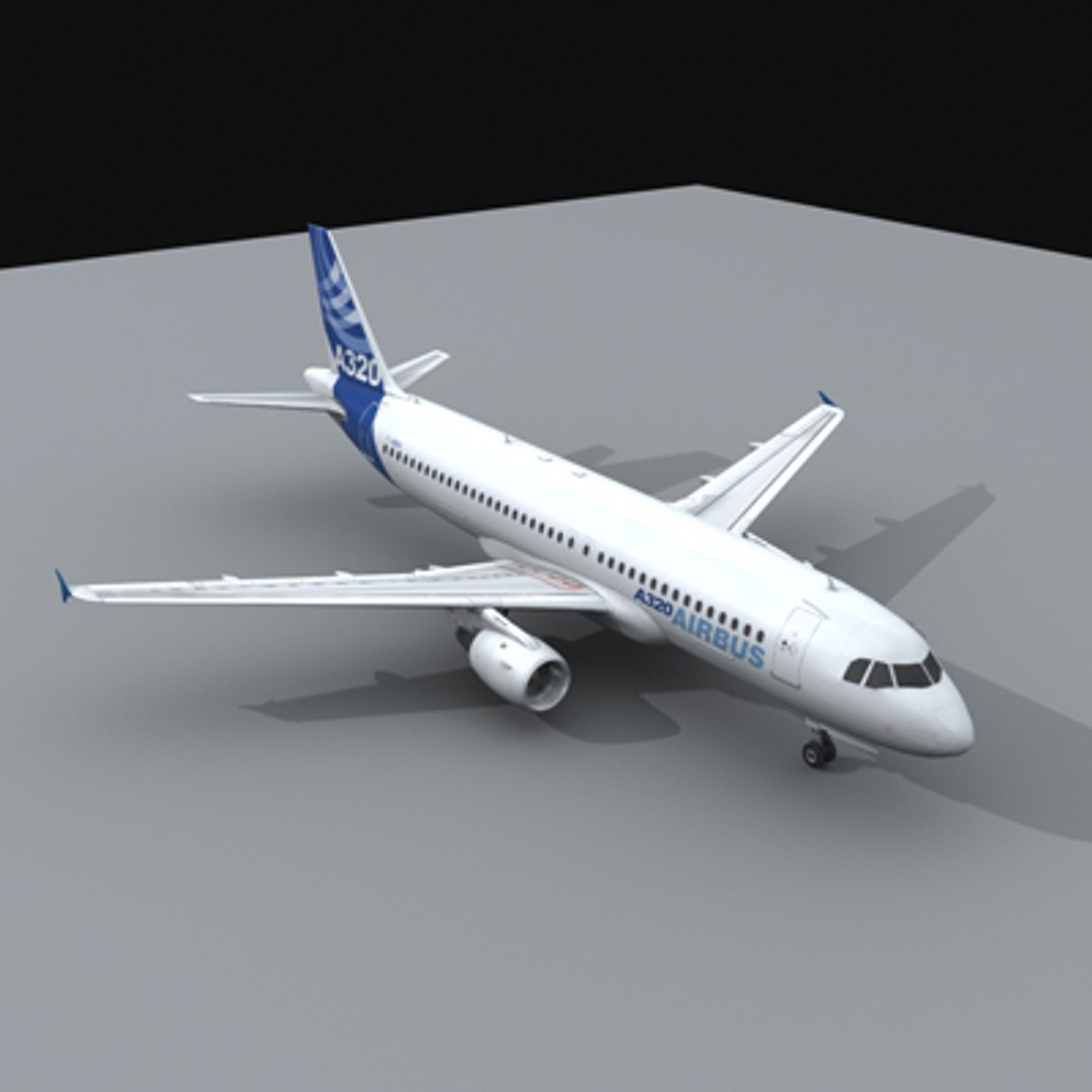 Airbus A320 3d Model