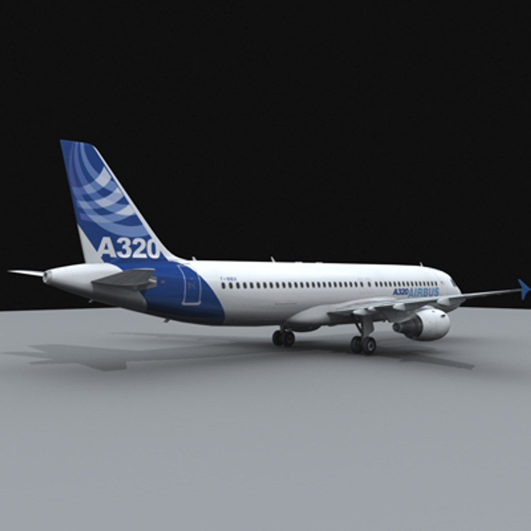 Airbus A320 3d Model