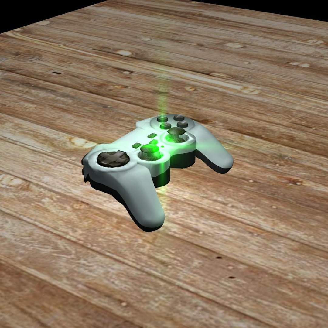 Gamepad Saitek P480 Rumble 3d Model