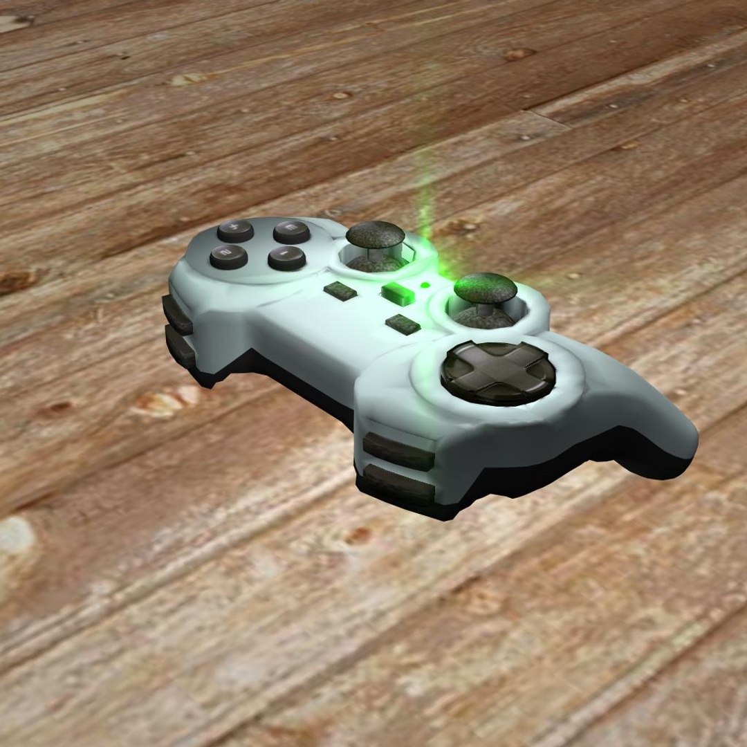 Gamepad Saitek P480 Rumble 3d Model