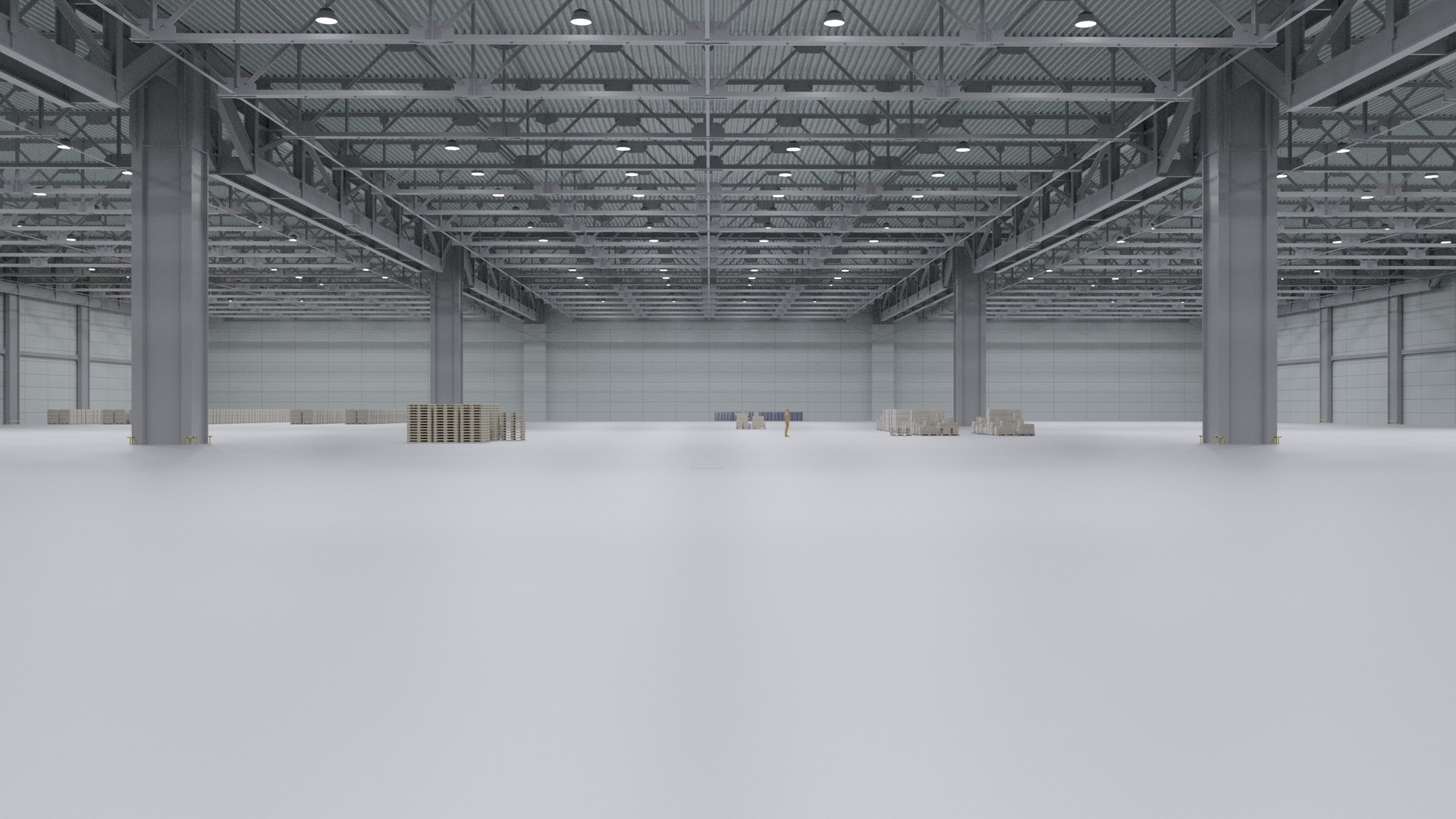 Warehouse Interior 3D Model - TurboSquid 1174277