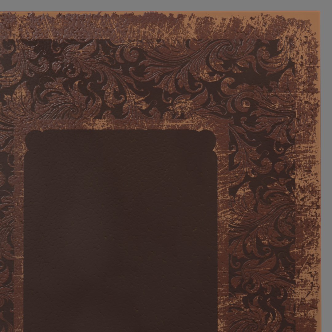 3d Old Book Model