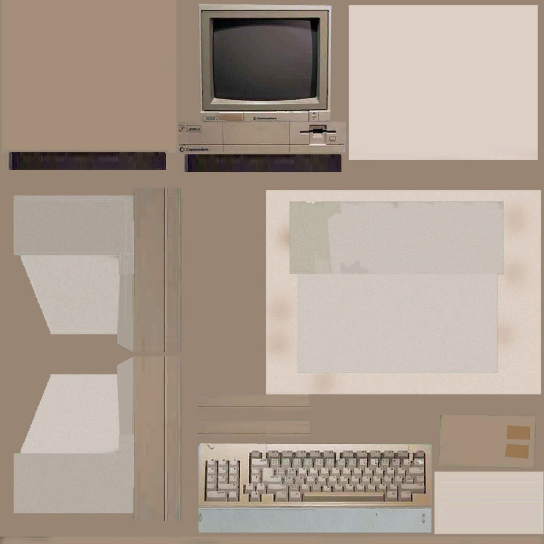 Free 3D Commodore Amiga 1000 Model - TurboSquid 1178668