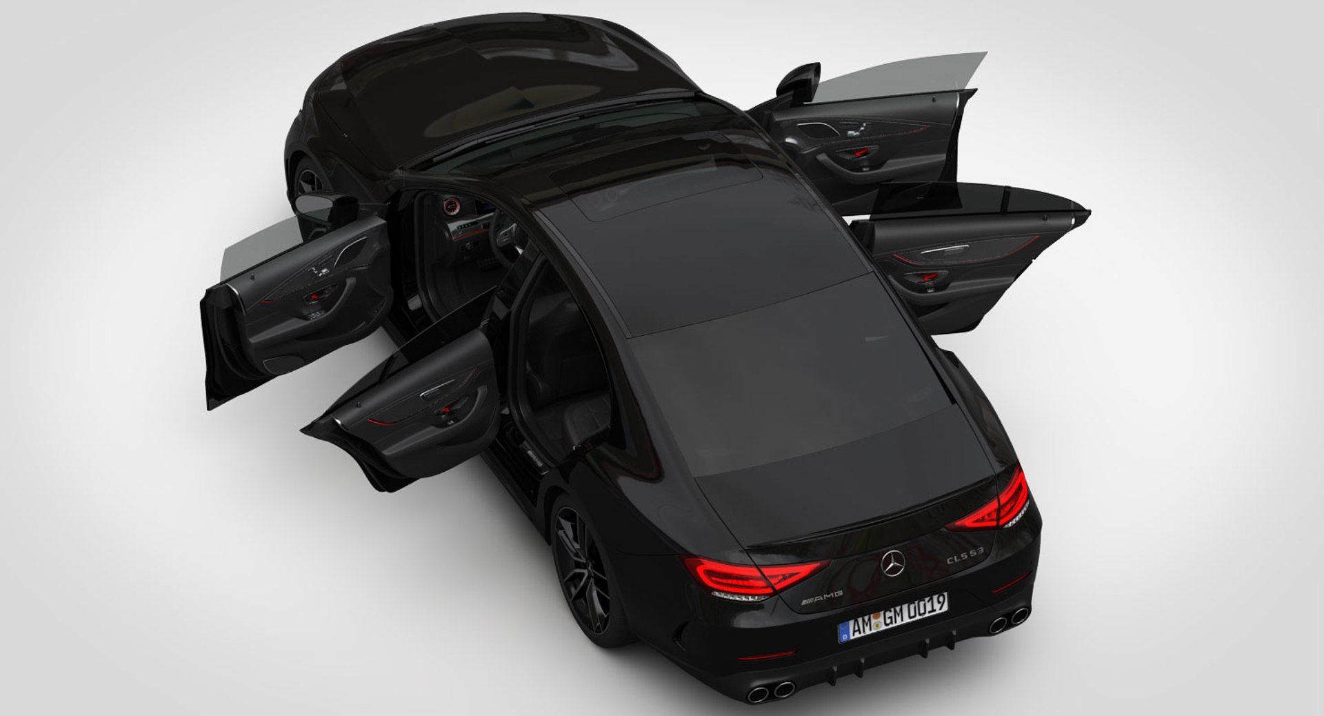 Mercedes-amg cls 3D model - TurboSquid 1257657