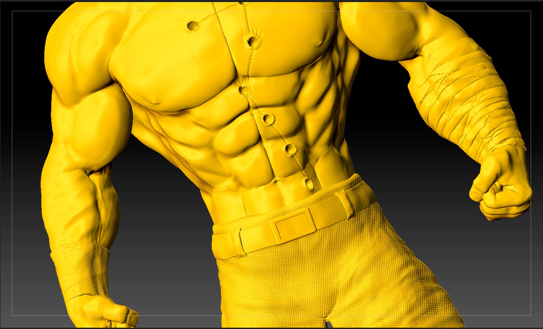 3D Hokuto Ken Kenshiro Il Model - TurboSquid 1397063