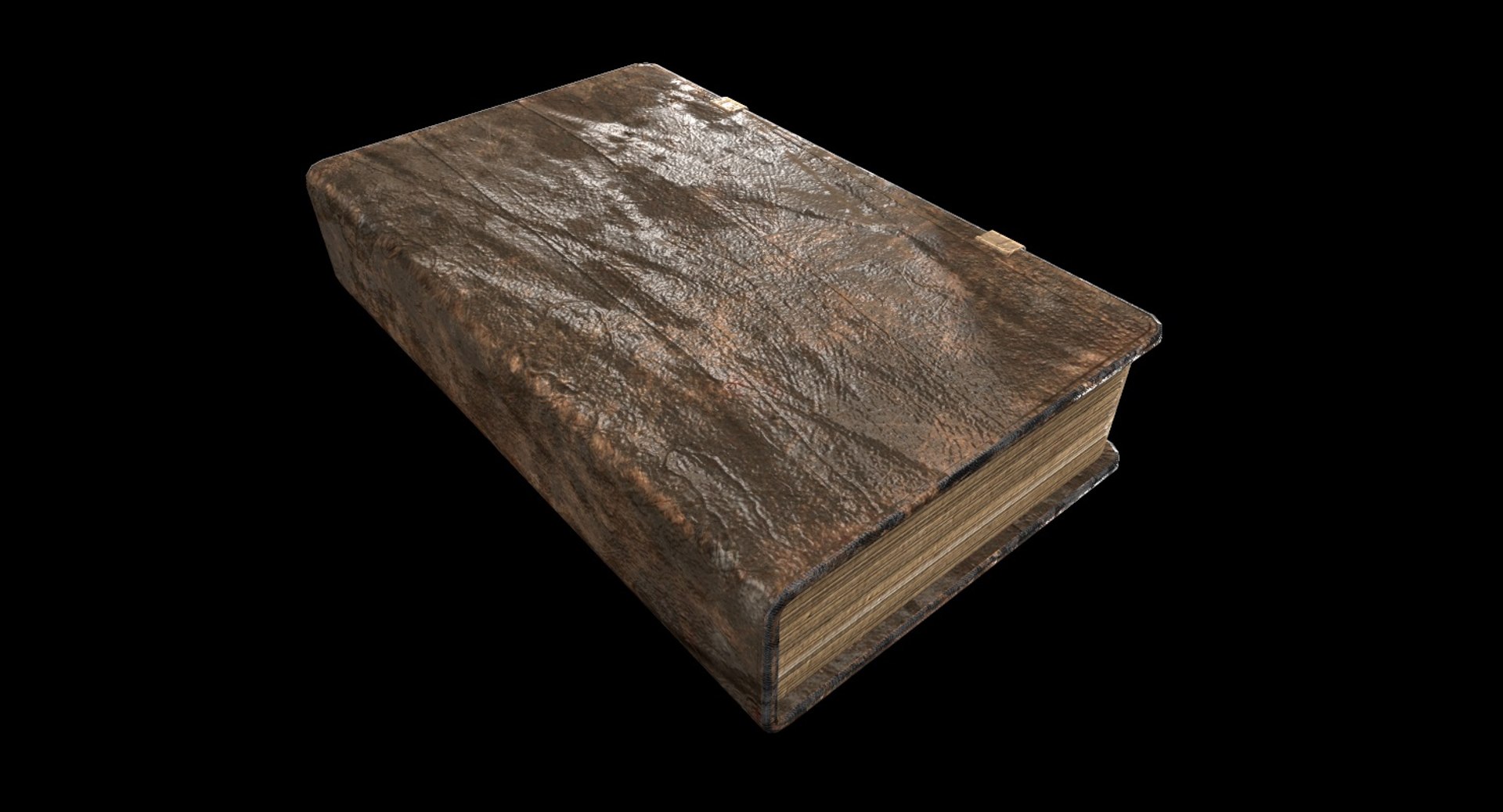 Old Book 3D - TurboSquid 1297499