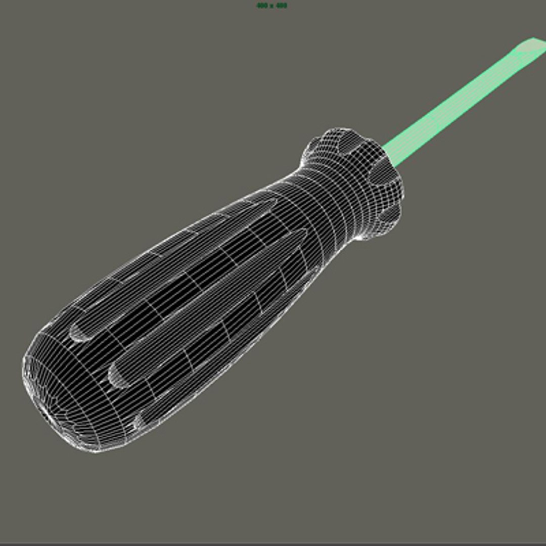 3d Screwdriver Model