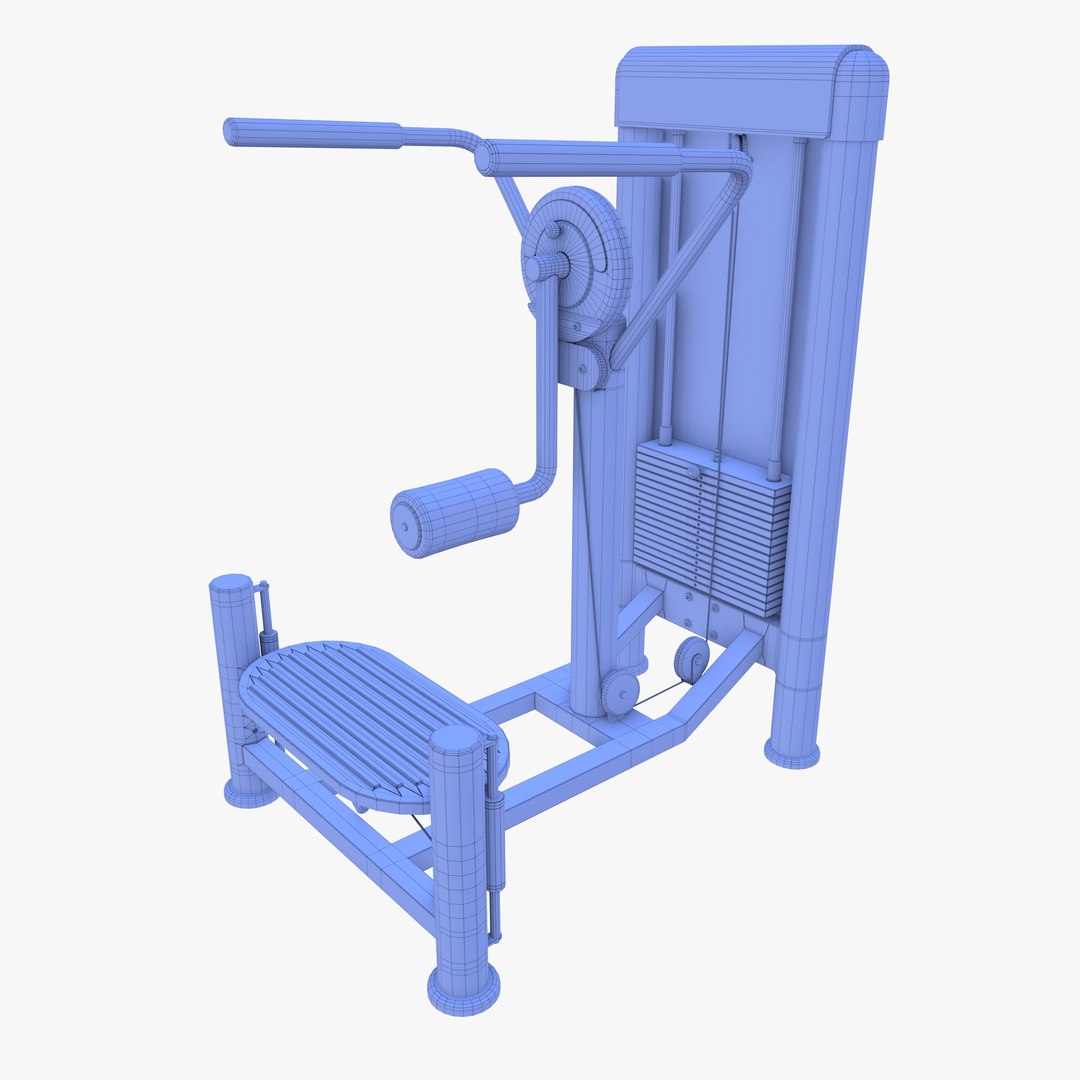 3D Model Multi Hip Machine - TurboSquid 2024990