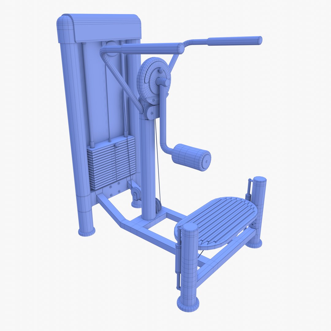 3D Model Multi Hip Machine - TurboSquid 2024990