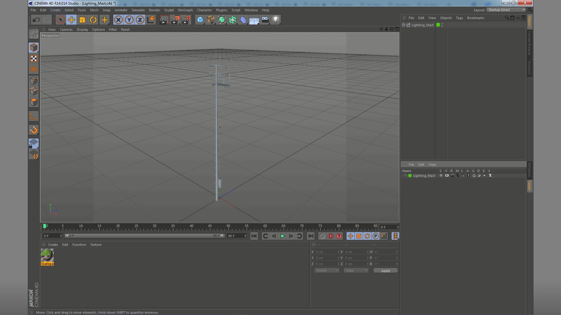 Lighting Mast 3D Model - TurboSquid 1495666