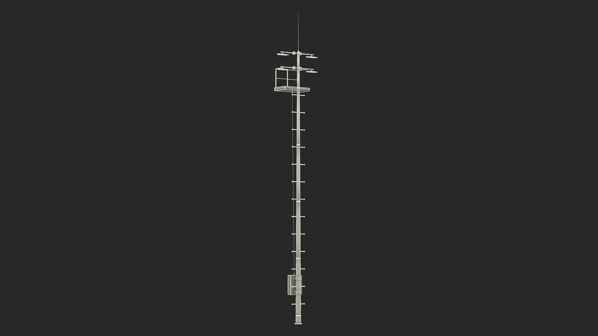 Lighting Mast 3D Model - TurboSquid 1495666