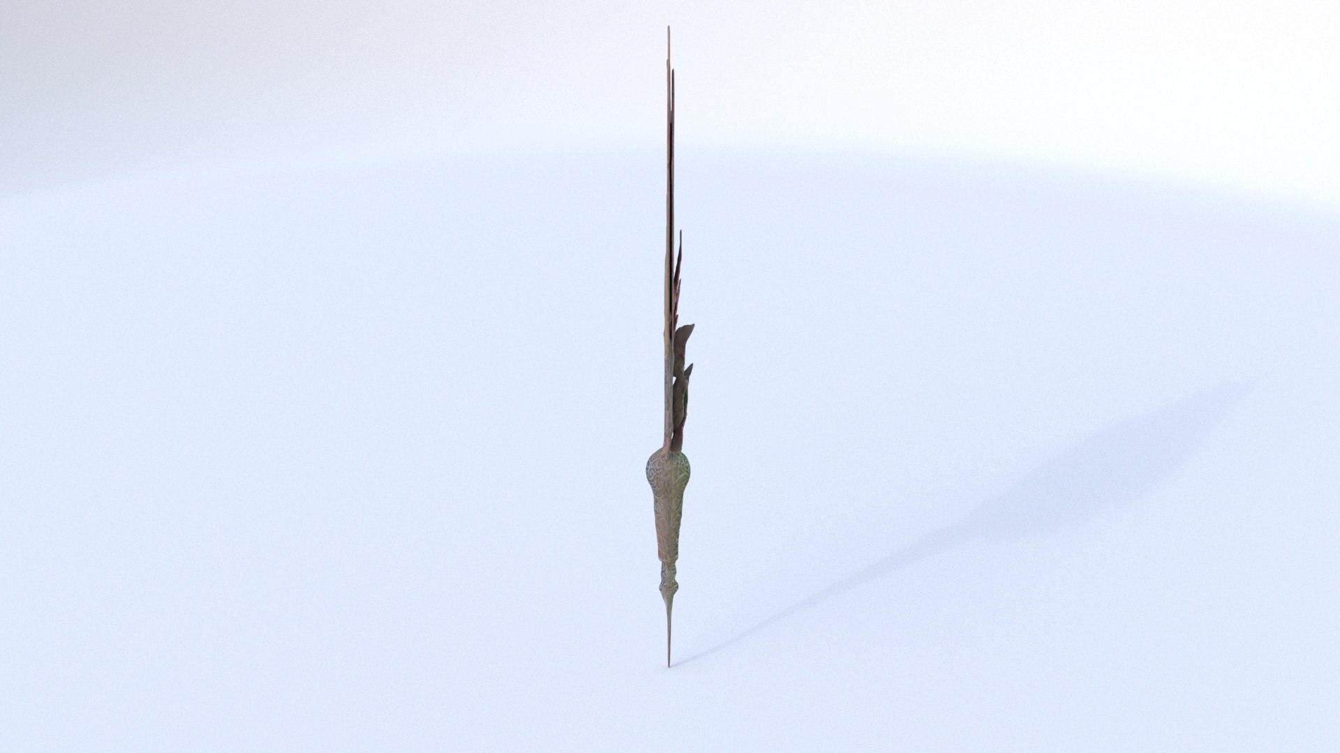 3D Phoenix Feather Quill - TurboSquid 2327740