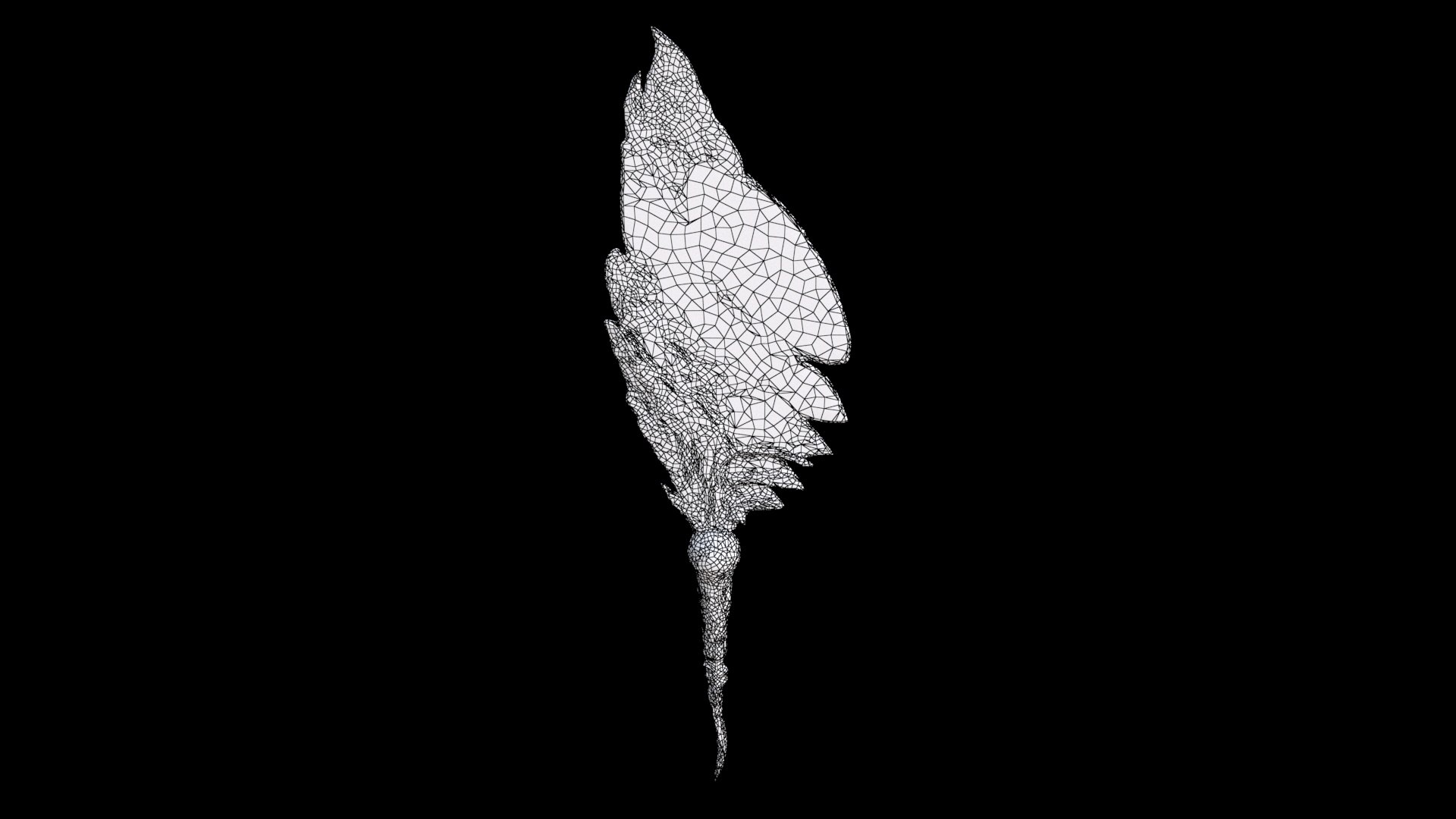 3D Phoenix Feather Quill - TurboSquid 2327740