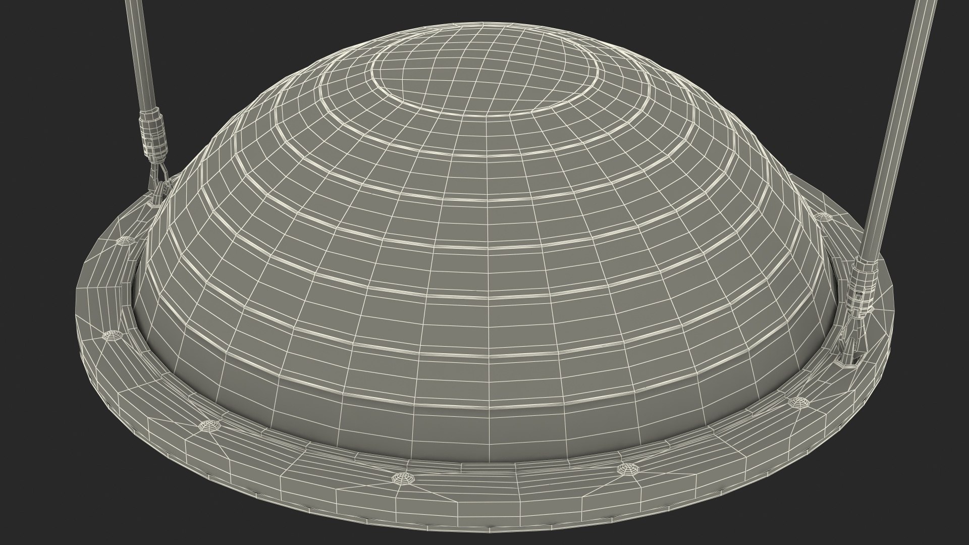 Balance trainer half ball 3D model - TurboSquid 1618456