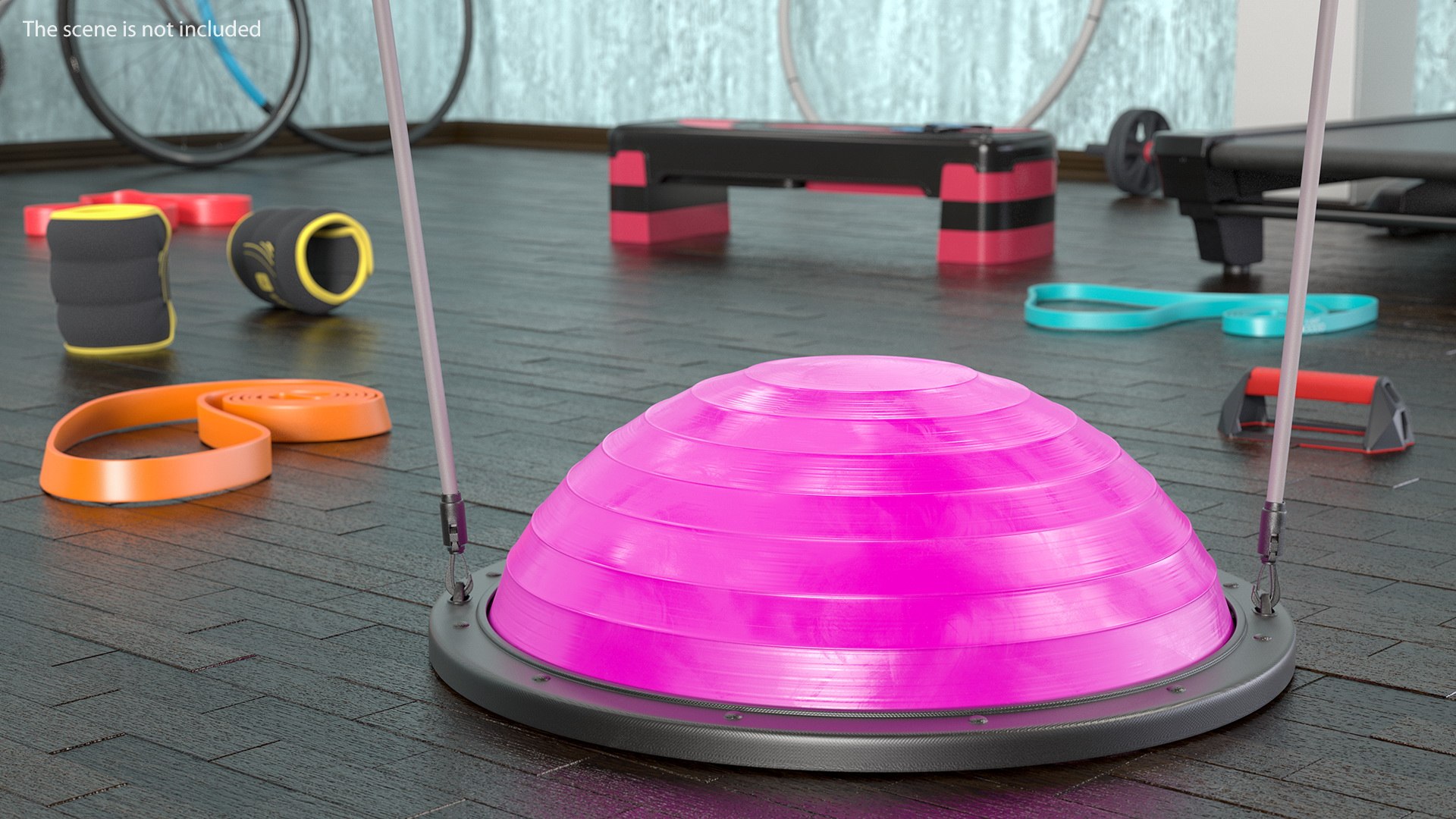 Balance Trainer Half Ball 3D Model - TurboSquid 1618456