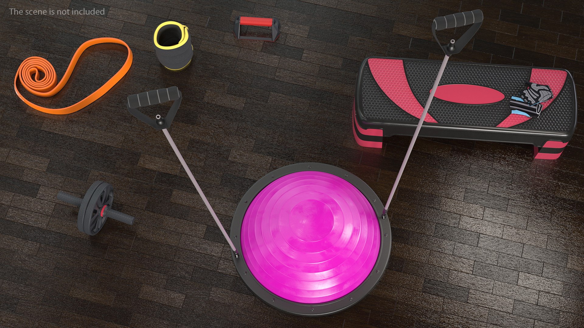 Balance Trainer Half Ball 3D Model - TurboSquid 1618456