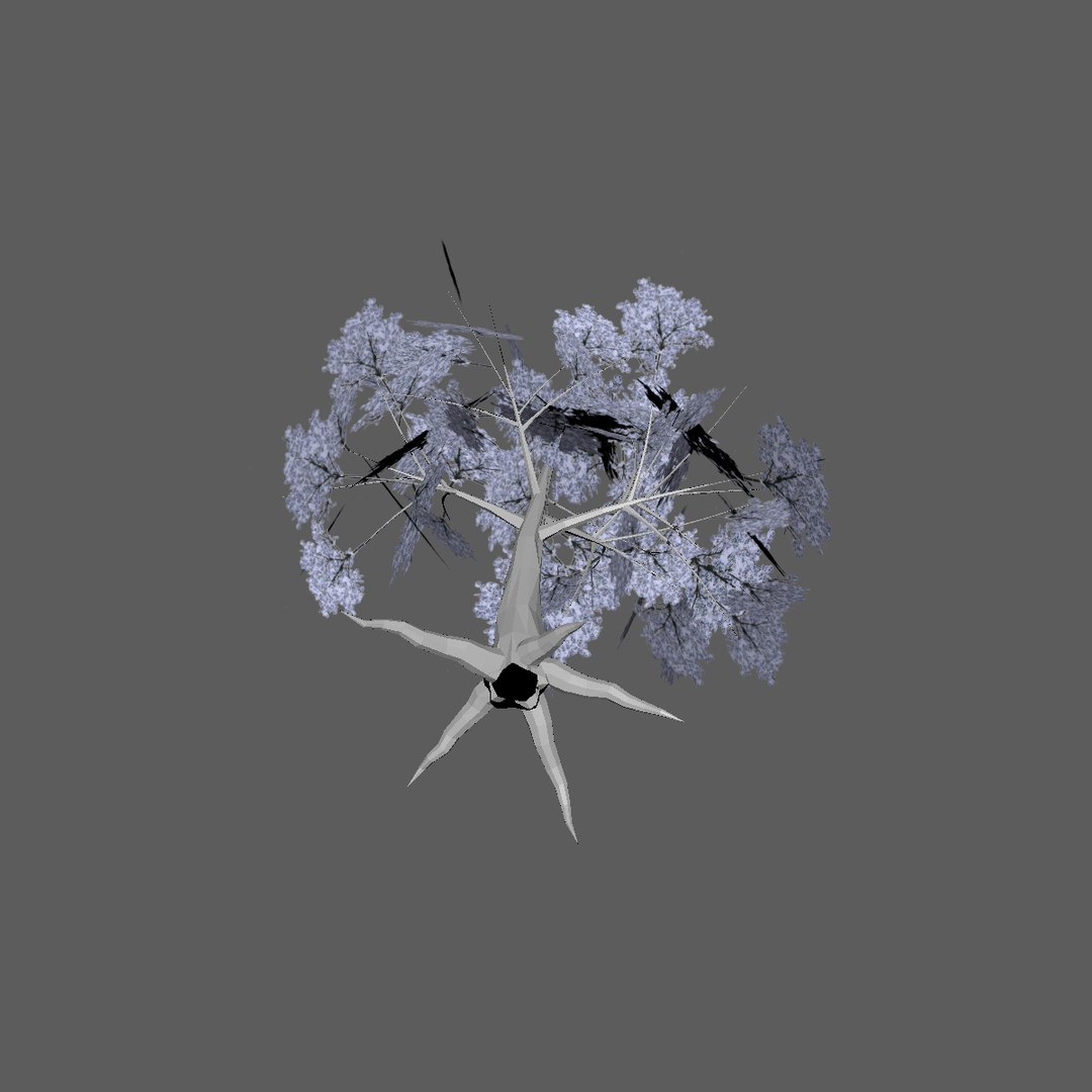 Tree White 3d Model