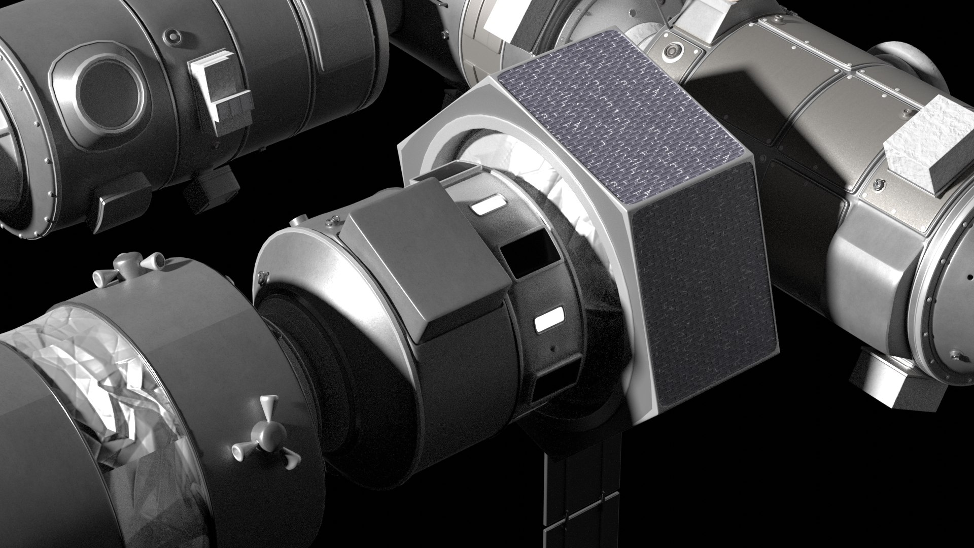 Lunar GATEWAY Space Station 3D - TurboSquid 2195277