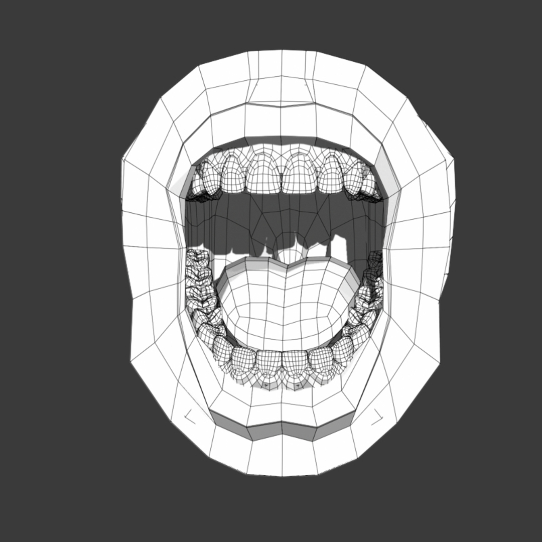 Inner Mouth 3d Model
