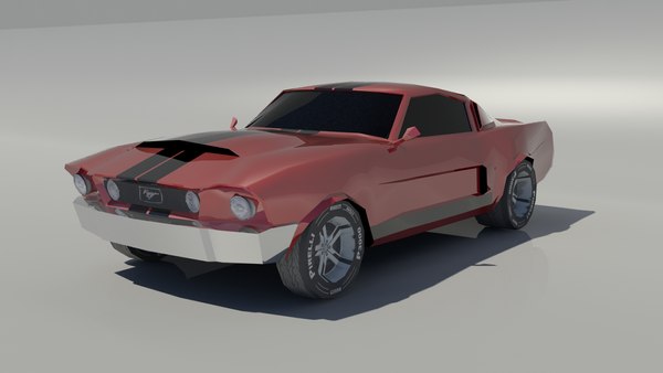 Ford Mustang 3D Models for Download | TurboSquid