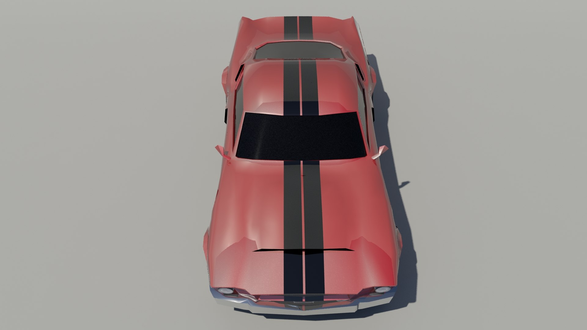 Mustang Unity 3d Model