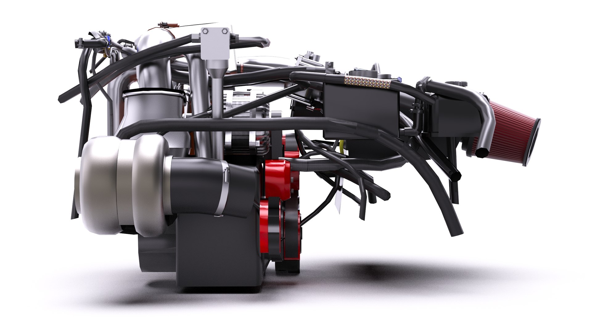 3D 13B Stage 3 FBO Turbo Rotary Engine - TurboSquid 2509812