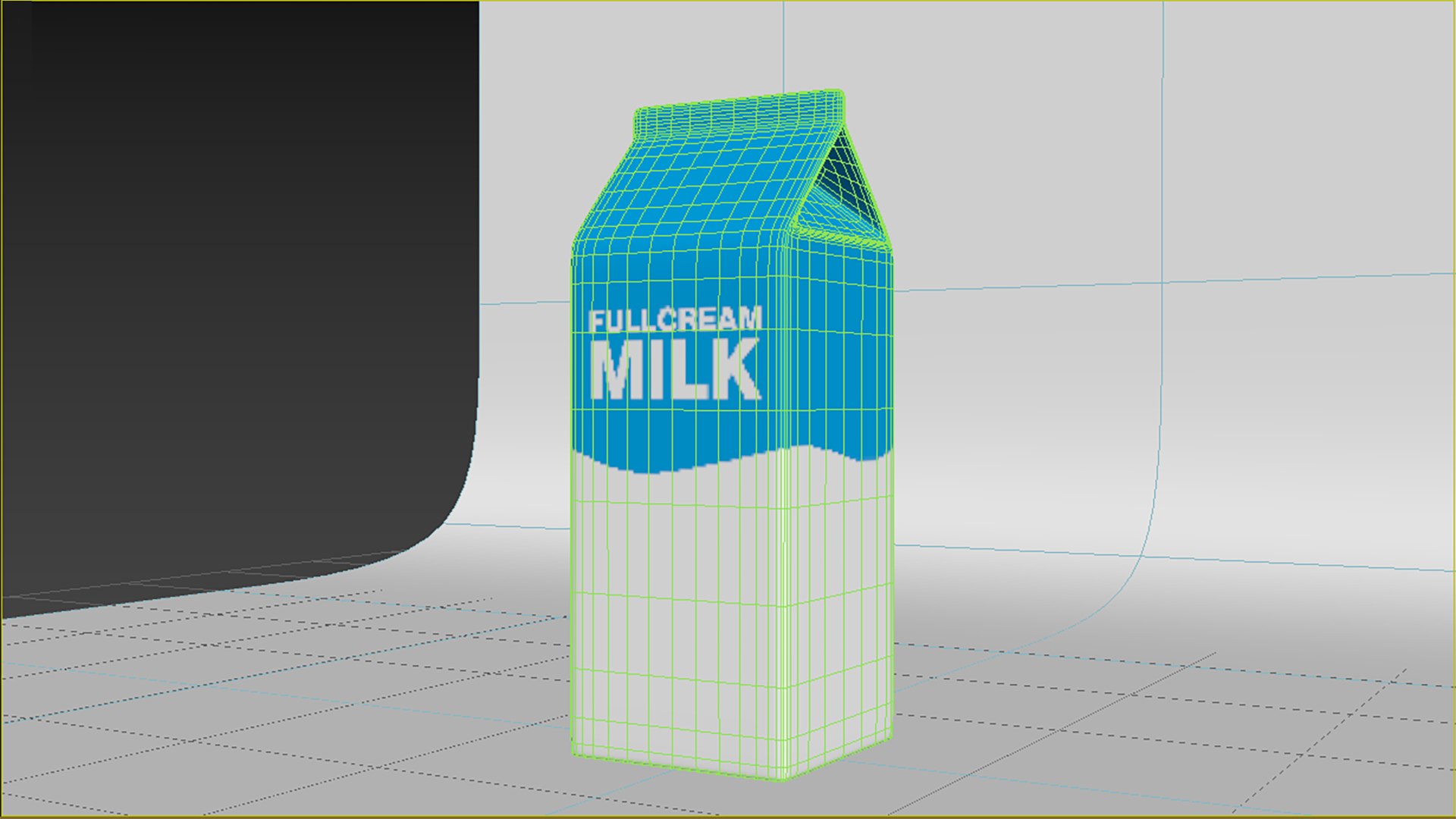 Milk Carton Bottle Model - TurboSquid 1866907