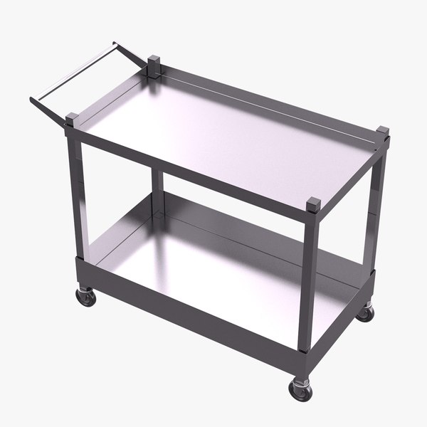 Professional Metal Service Cart 3D 모델 - TurboSquid 2066267