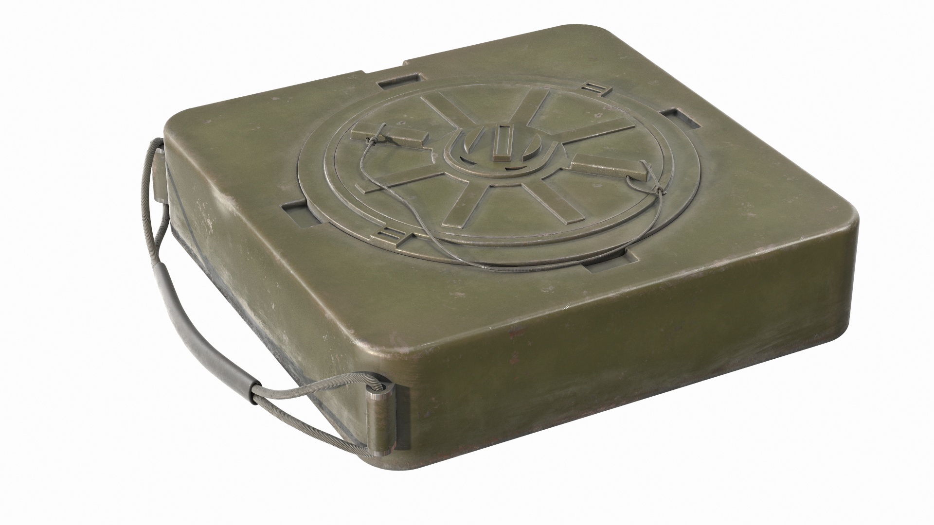 3D M19 Anti Tank Landmine - TurboSquid 1624220