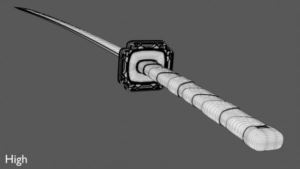 modelo 3d Katana mágica - TurboSquid 1715792