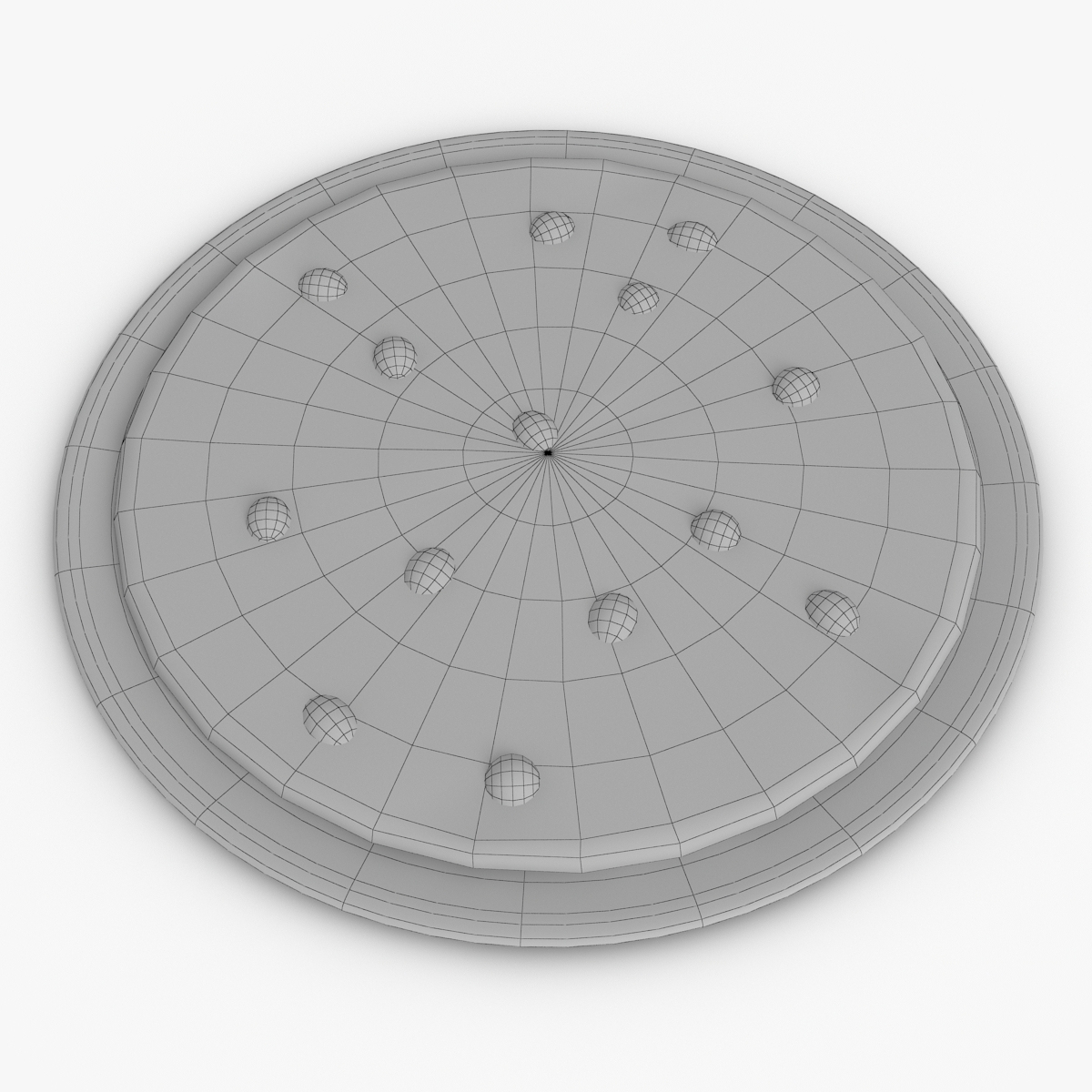 3d model pizza materials party