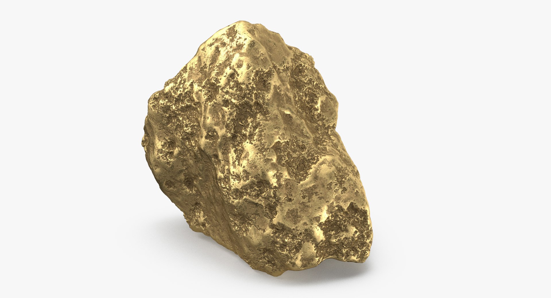 Gold Nugget 3D Model - TurboSquid 1317190