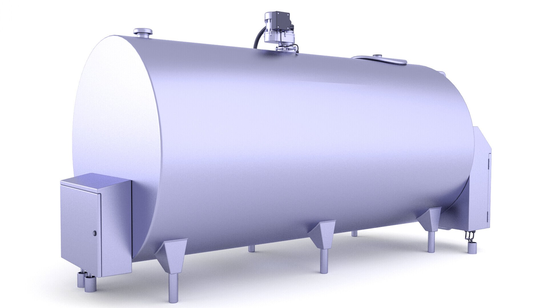 Bulk Milk Tank 8 3D Model - TurboSquid 1761051